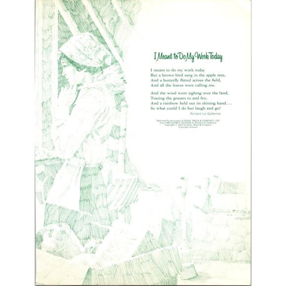 None and/or Unknown | Other | I Meant To Do My Work Today R Le ...